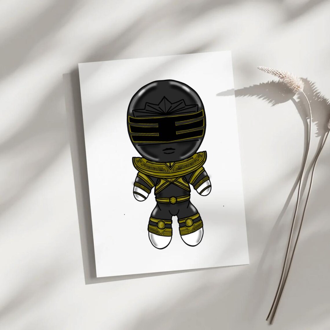 Power Rangers Clipart, Fanart, Chibi Character, Digital Download, Png ...