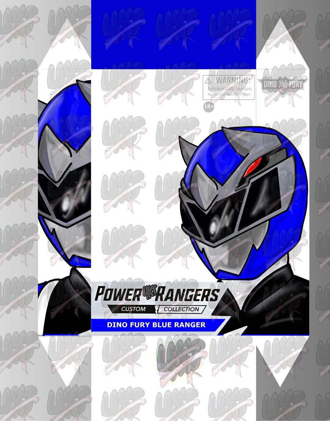 Power Rangers Lightning Collection Custom Box Art – Printable Hand ...