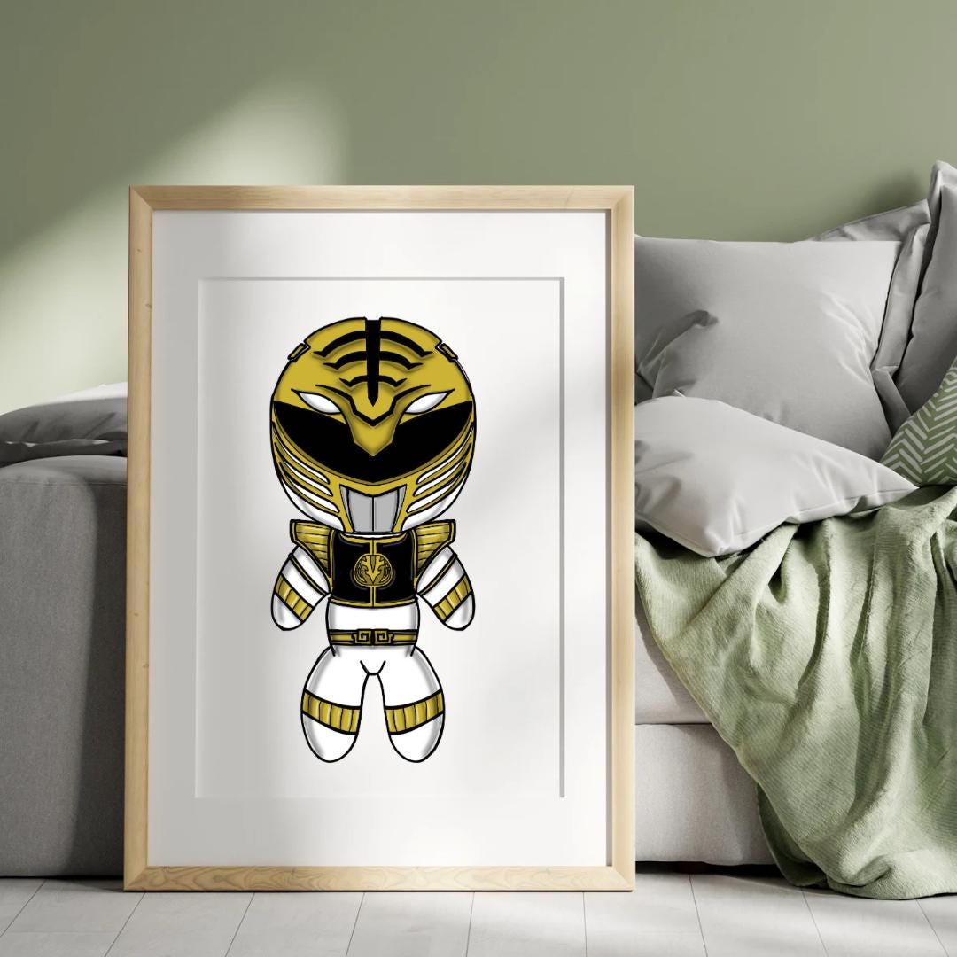 Power Rangers Clipart, Fanart, Chibi Character, Digital Download, Png ...