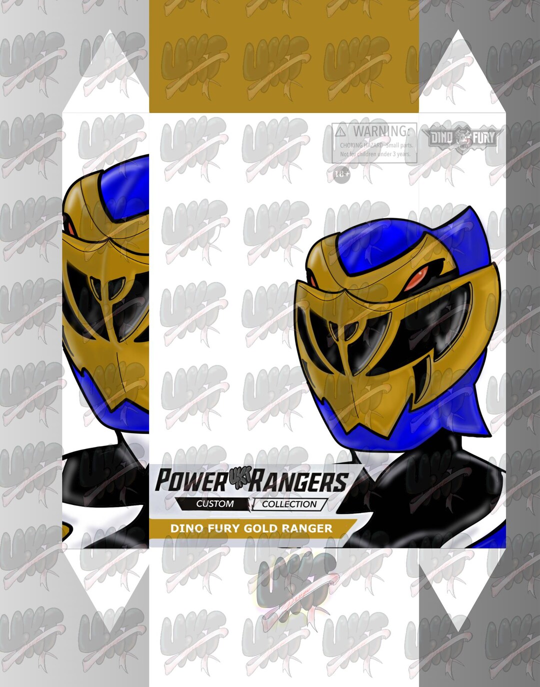 Power Rangers Lightning Collection Custom Box Art – Printable Hand ...