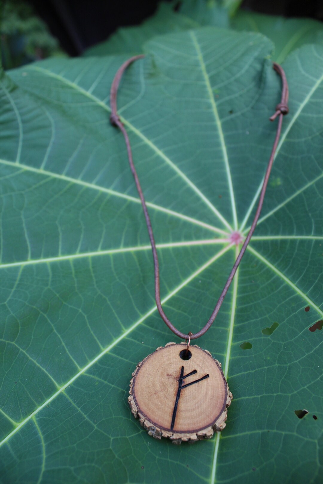 FEHU Rune Necklace Rune Wealth Talisman Viking Jewelry - Etsy