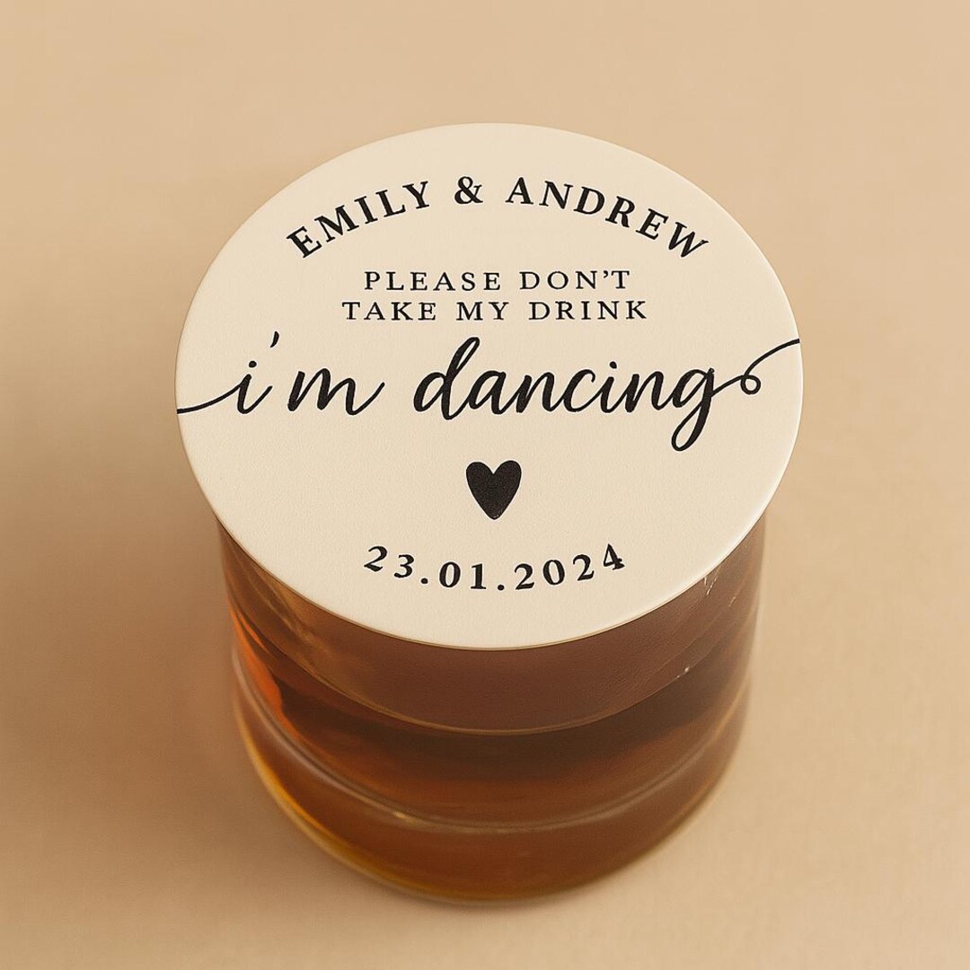 Custom Drink Covers for Dancing Events - Etsy