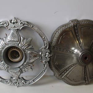 Lot 5 Vintage Lighting Parts Architectural Salvage Decorative Lamp ...