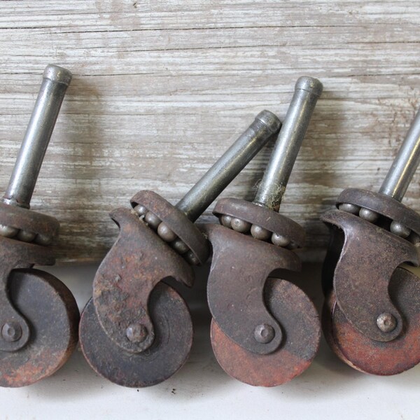 Vintage Caster Wheels - Etsy