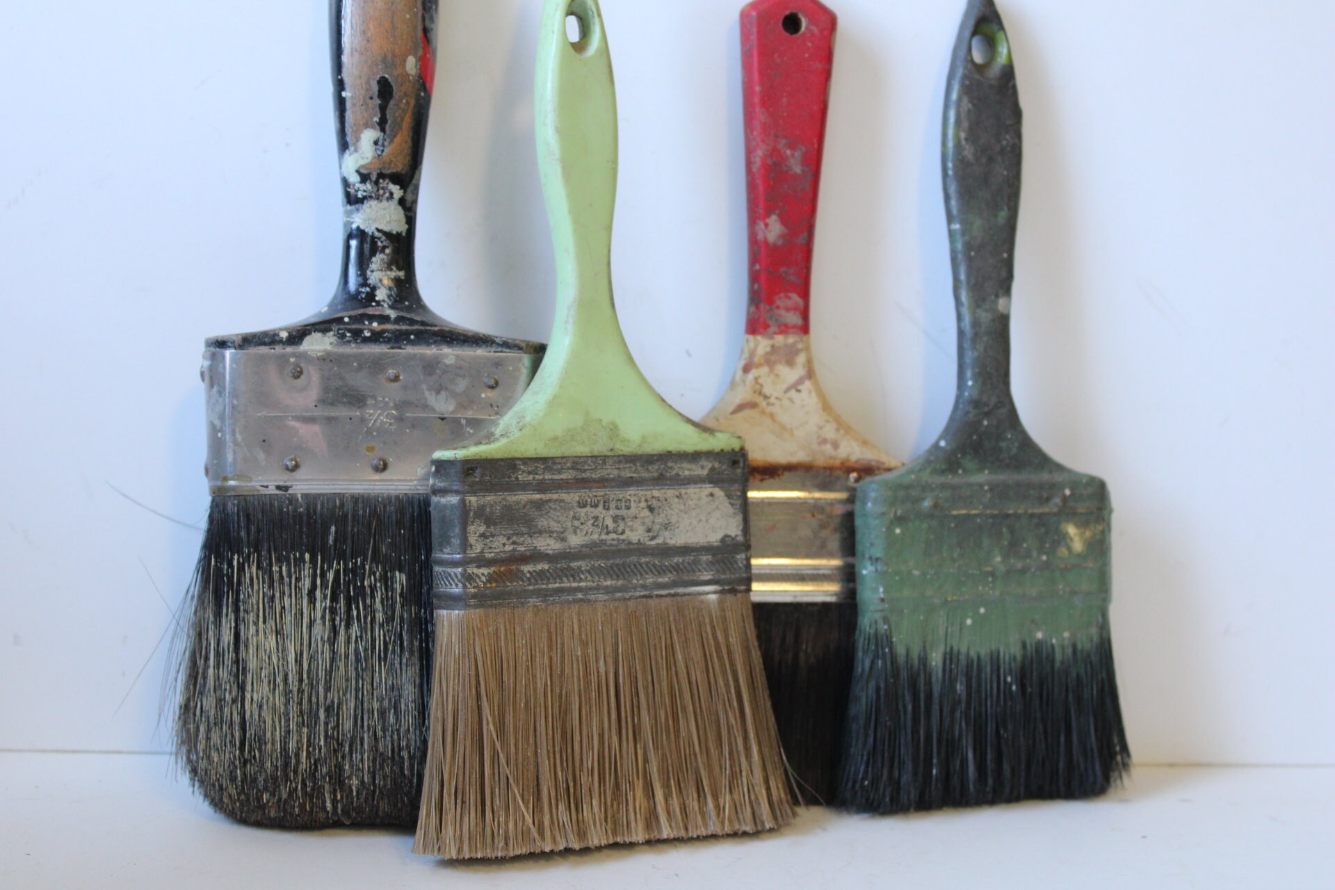 Used Paint Brushes