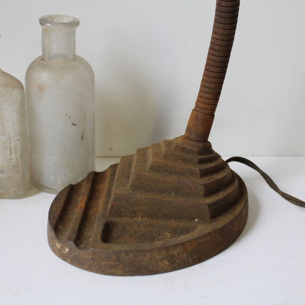 Cast Iron Lamp Base - Etsy