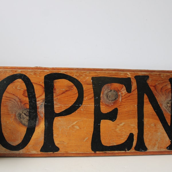 Vintage Open Sign - Etsy