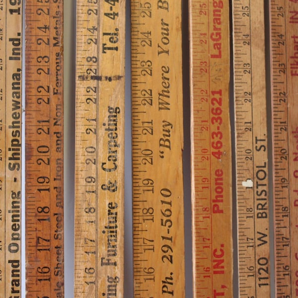 Yardsticks - Etsy