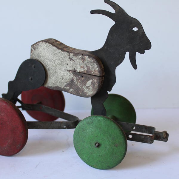 Antique Goat - Etsy