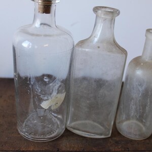 Collection of 8 Vintage Bottles Medicine Variety Old Antique Bottle ...