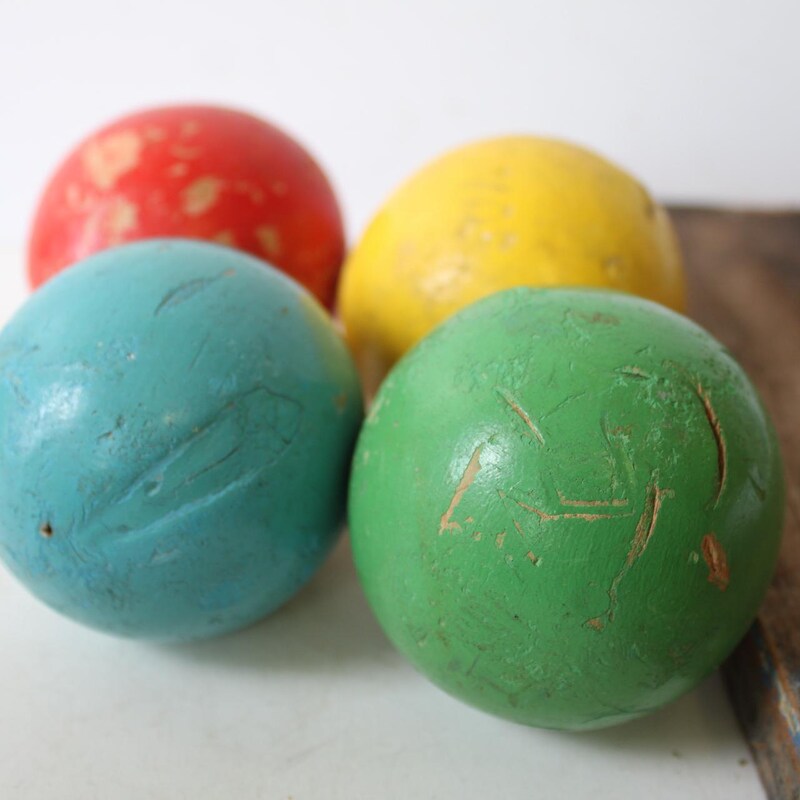 Wood Balls - Etsy