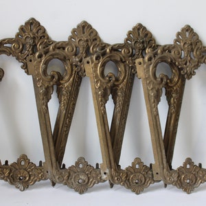 Four Vintage Lighting Parts Side Panels Architectural Salvage ...