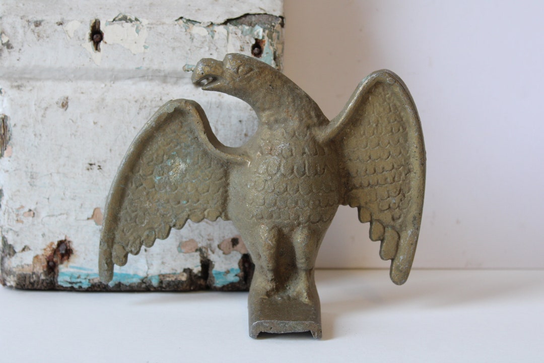 Vintage Eagle Finial Patriotic Bird Post Topper Architectural Salvage ...