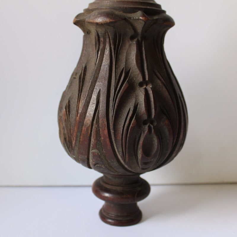 Wood Finials - Etsy