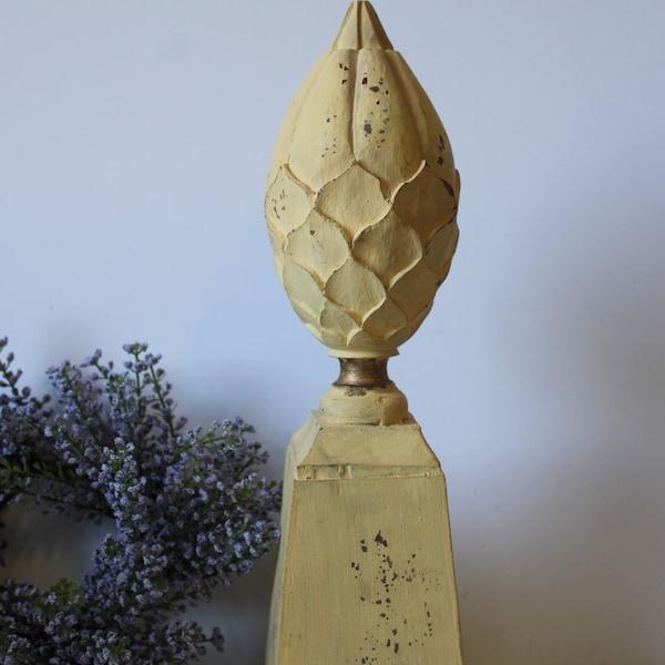 Large Wood Finials - Etsy
