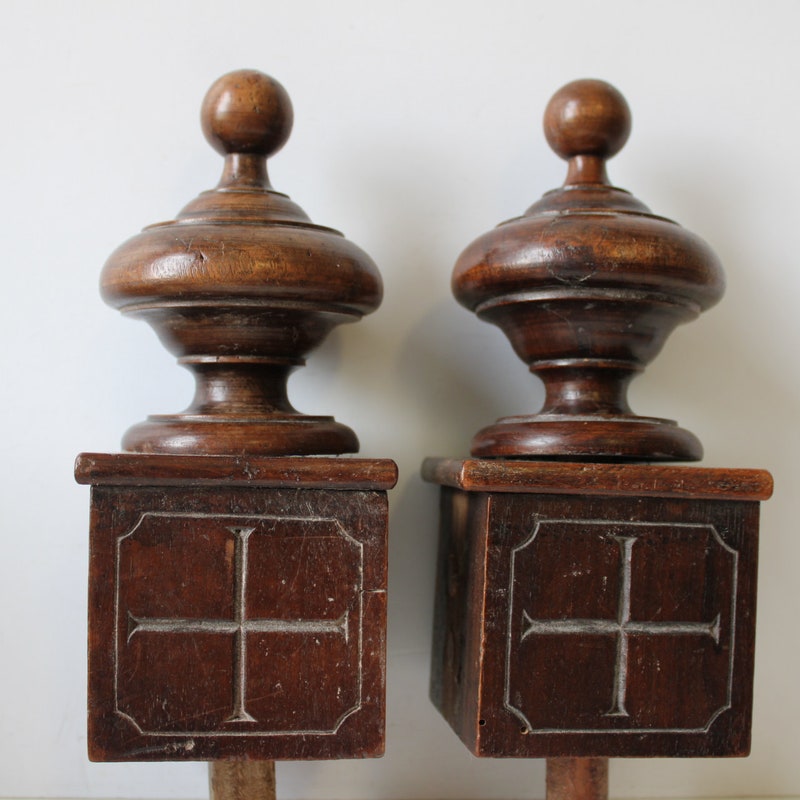 Wood Finials - Etsy