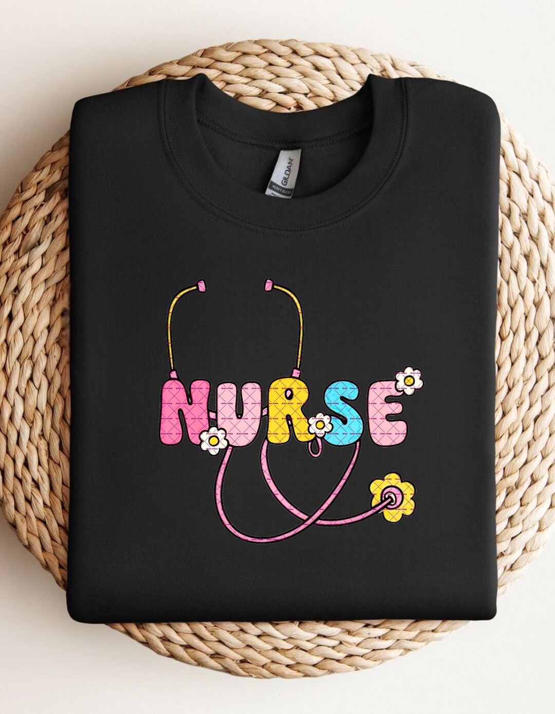 Cute Nurse Png, Floral Stethoscope Nursing Custom Shirt, Aesthetic ...