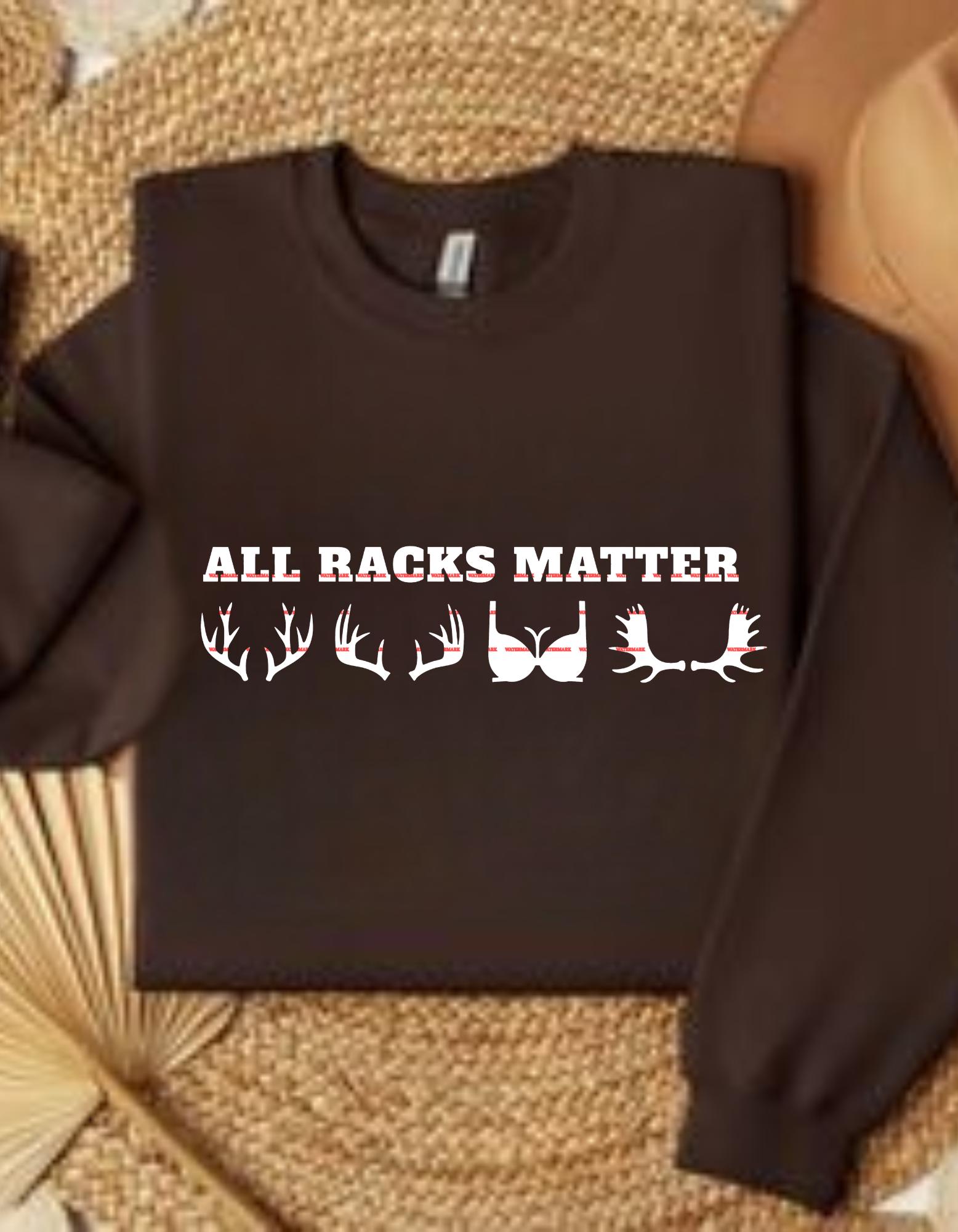 All Racks Matter Png, Deer Antlers, Hunting Joke, Funny Hunt Clipart ...