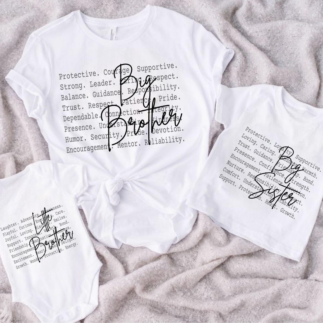 Sibling Bundle, Big Brother Big Sister Little Brother Little Sister ...