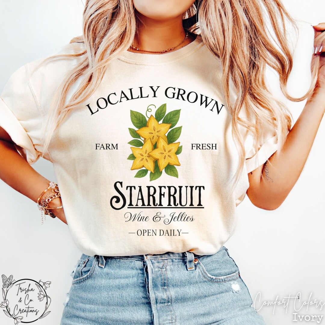 Stardew Valley Inspired Starfruit Shirt Gifts for Cozy Gamer Tee ...