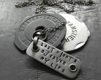 Dj Chain Necklace - Etsy