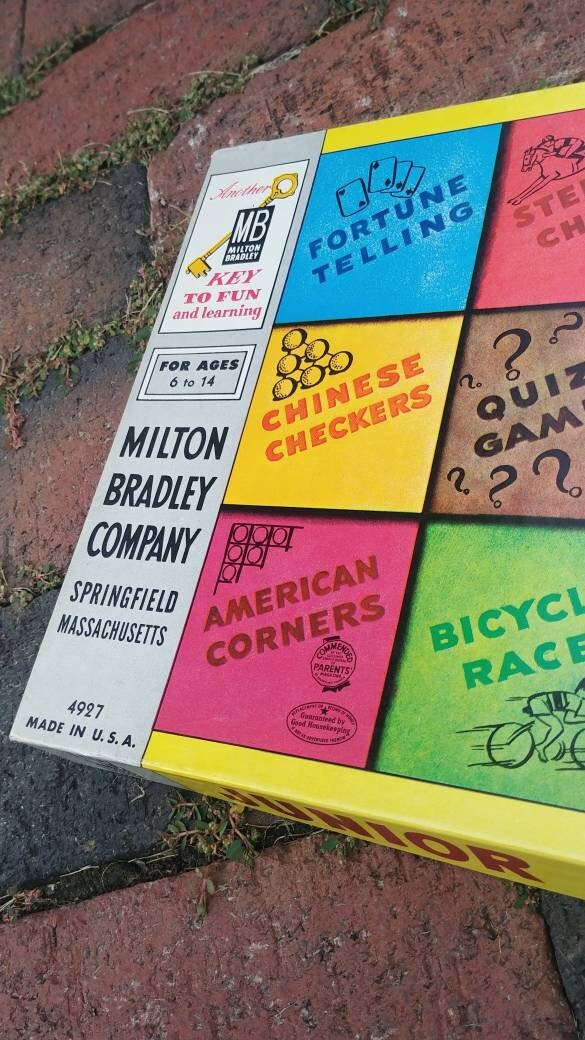 Vintage 50s Complete Junior Combination Games 18 Board Games - Etsy