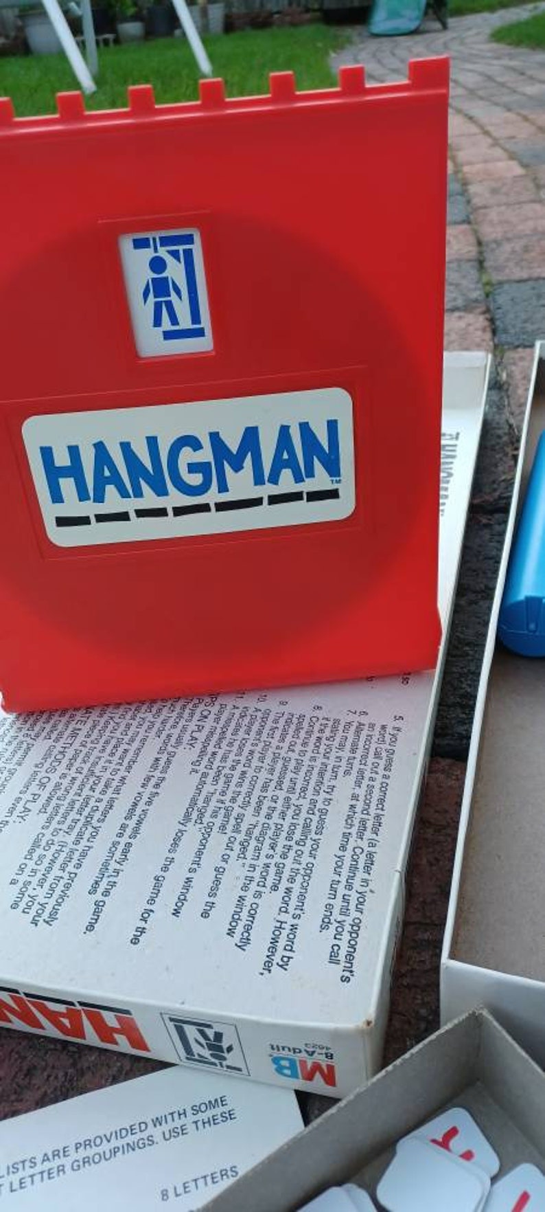 Vintage 70s Complete Hangman 2 Player Word Guessing Game - Etsy