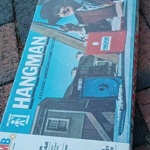 Vintage 70s Complete Hangman 2 Player Word Guessing Game - Etsy