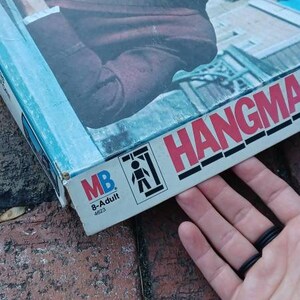 Vintage 70s Complete Hangman 2 Player Word Guessing Game - Etsy