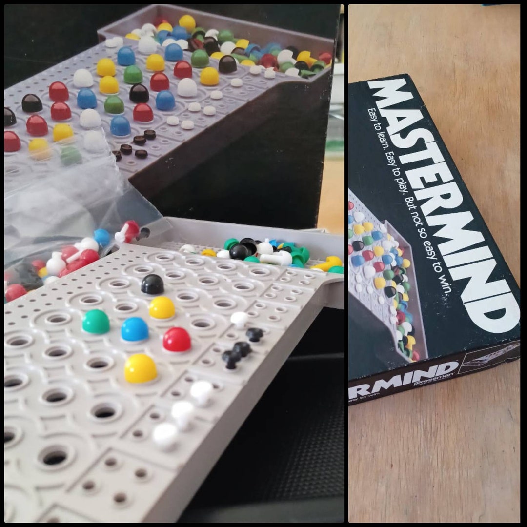 Vintage 80s New Complete Mastermind Game 1981 Pressman - Etsy