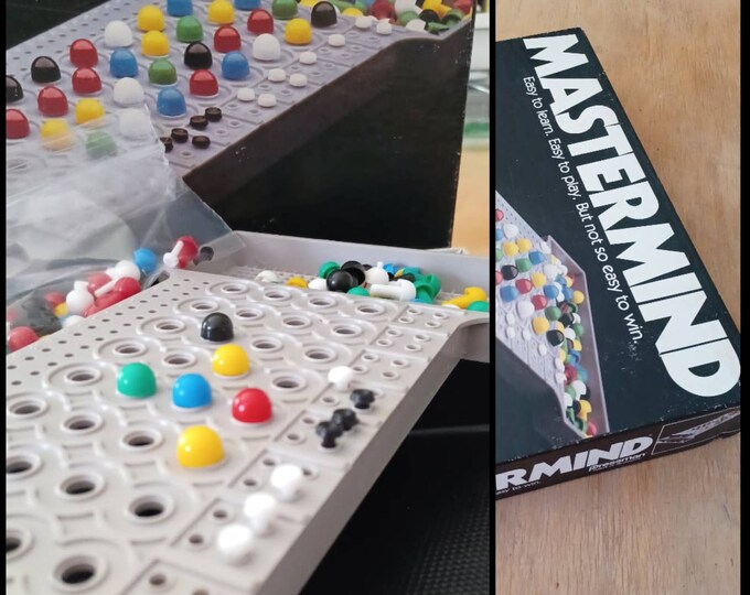 Vintage 80s New Complete Mastermind Game 1981 Pressman - Etsy