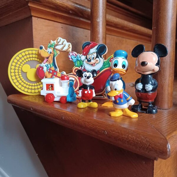 Mickey Mouse Train Engine Toy - Etsy