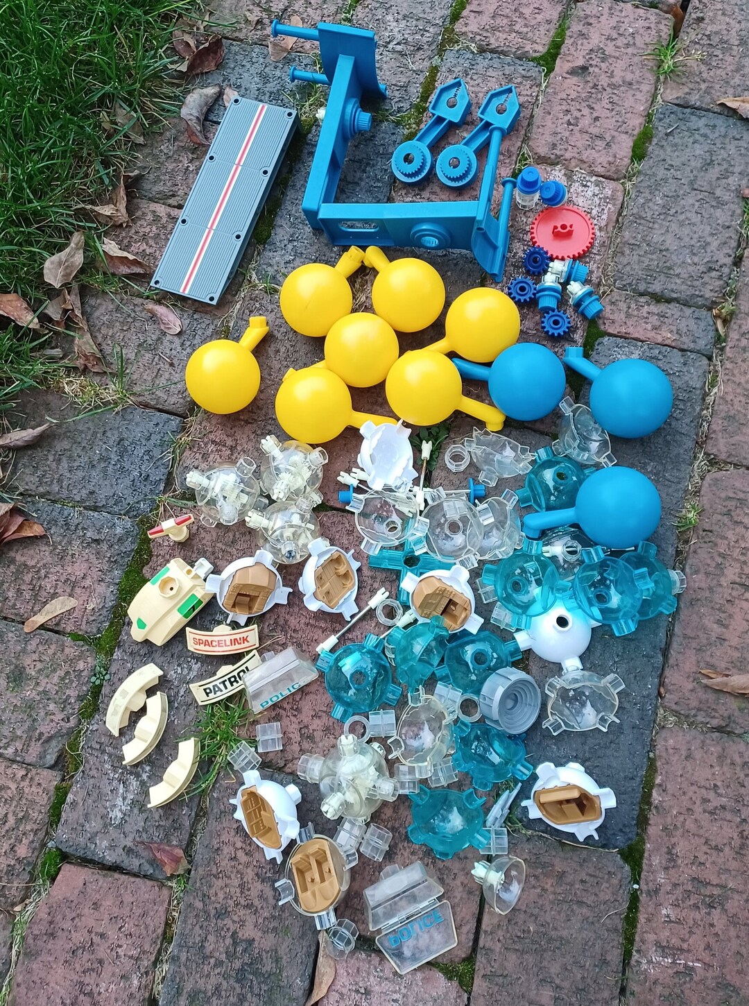 Vintage 80s Capsela Spacelink 92 Pieces Play-jour Waterproof, Floating ...