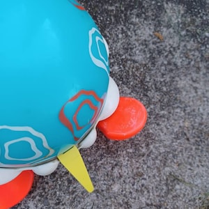 Vintage 60s Fisher Price Tiptoe Turtle Pull Toy 1962 Bright, Dapper ...