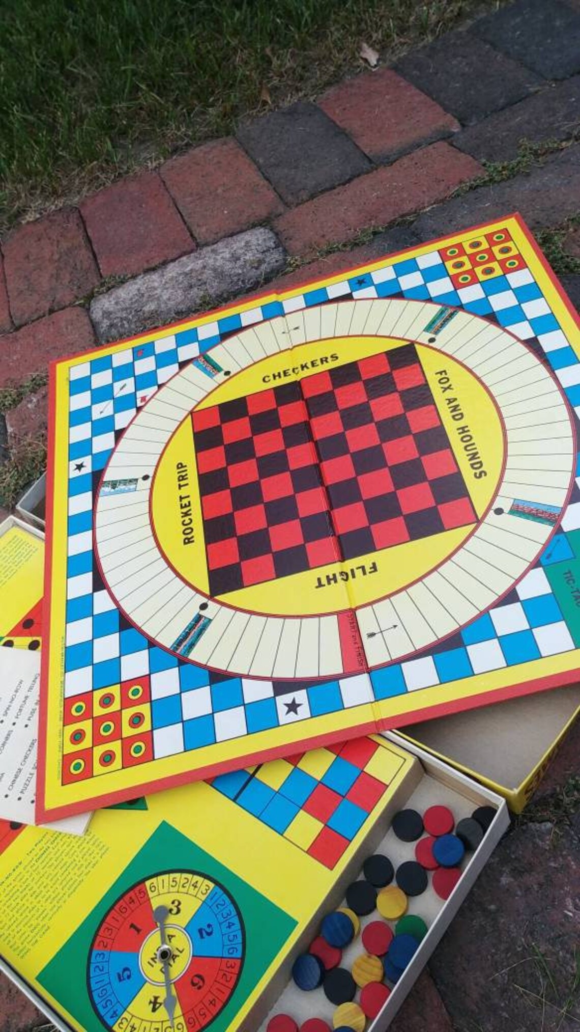 Vintage 50s Complete Junior Combination Games 18 Board Games - Etsy