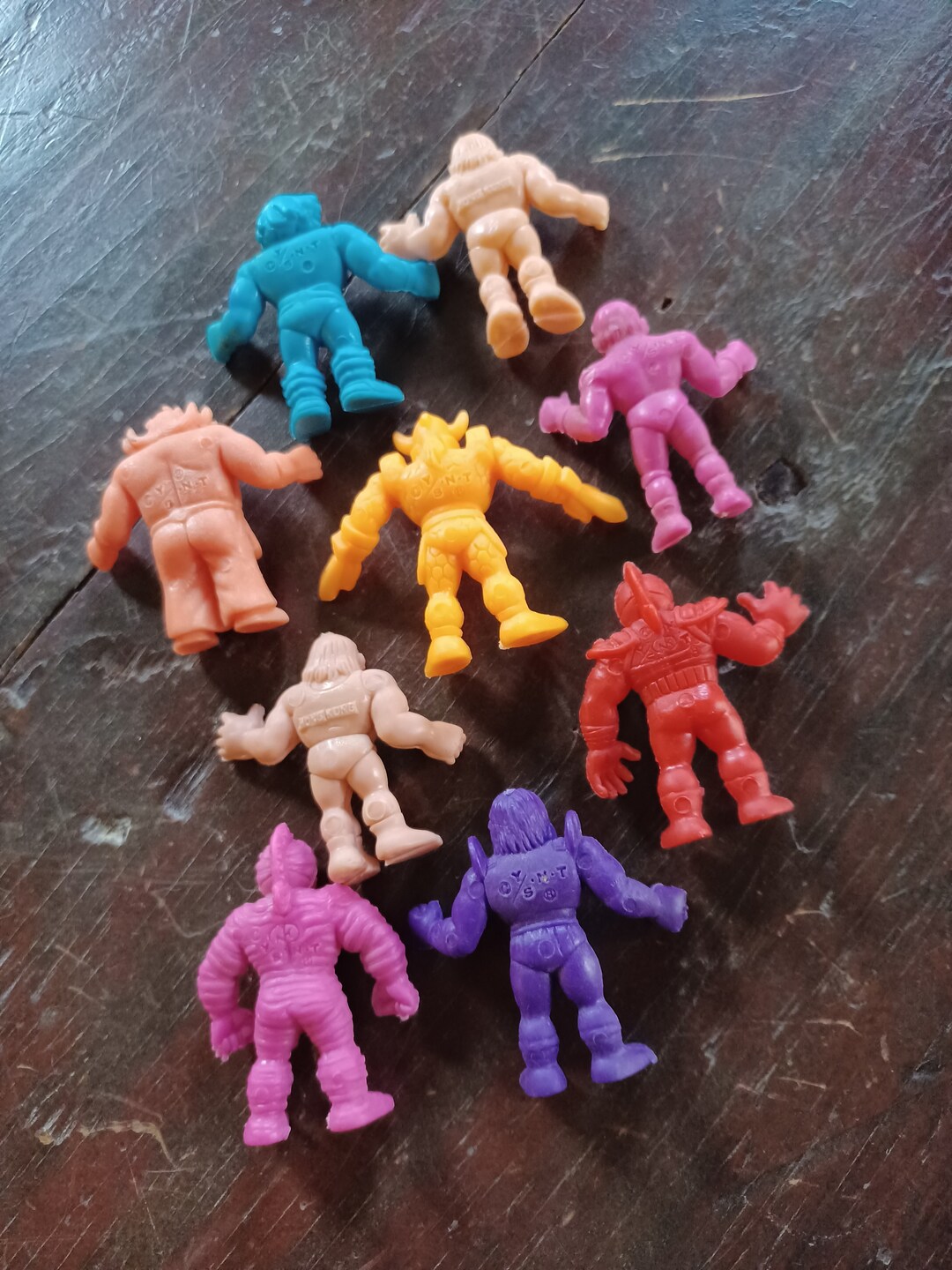 Vintage 80s MUSCLE Action Figures Mattel, Bandai M.u.s.c.l.e Men ...
