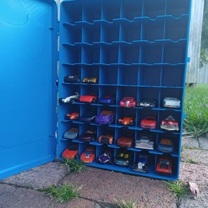 Vintage 90s Hot Wheels 48 Car Carry Case & 26 Mixed Metal Vehicles ...