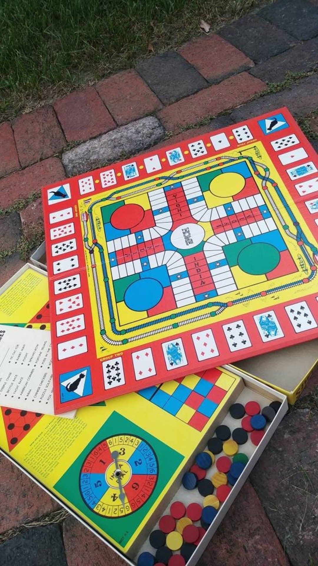 Vintage 50s Complete Junior Combination Games 18 Board Games - Etsy