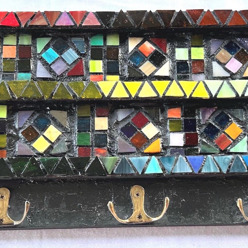Mosaic Coat Rack - Etsy