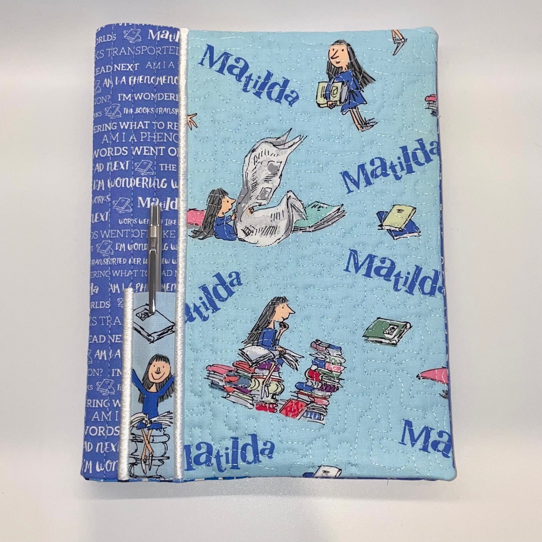 Matilda Notebook Cover / Quilted Notebook Cover / Composition Notebook ...