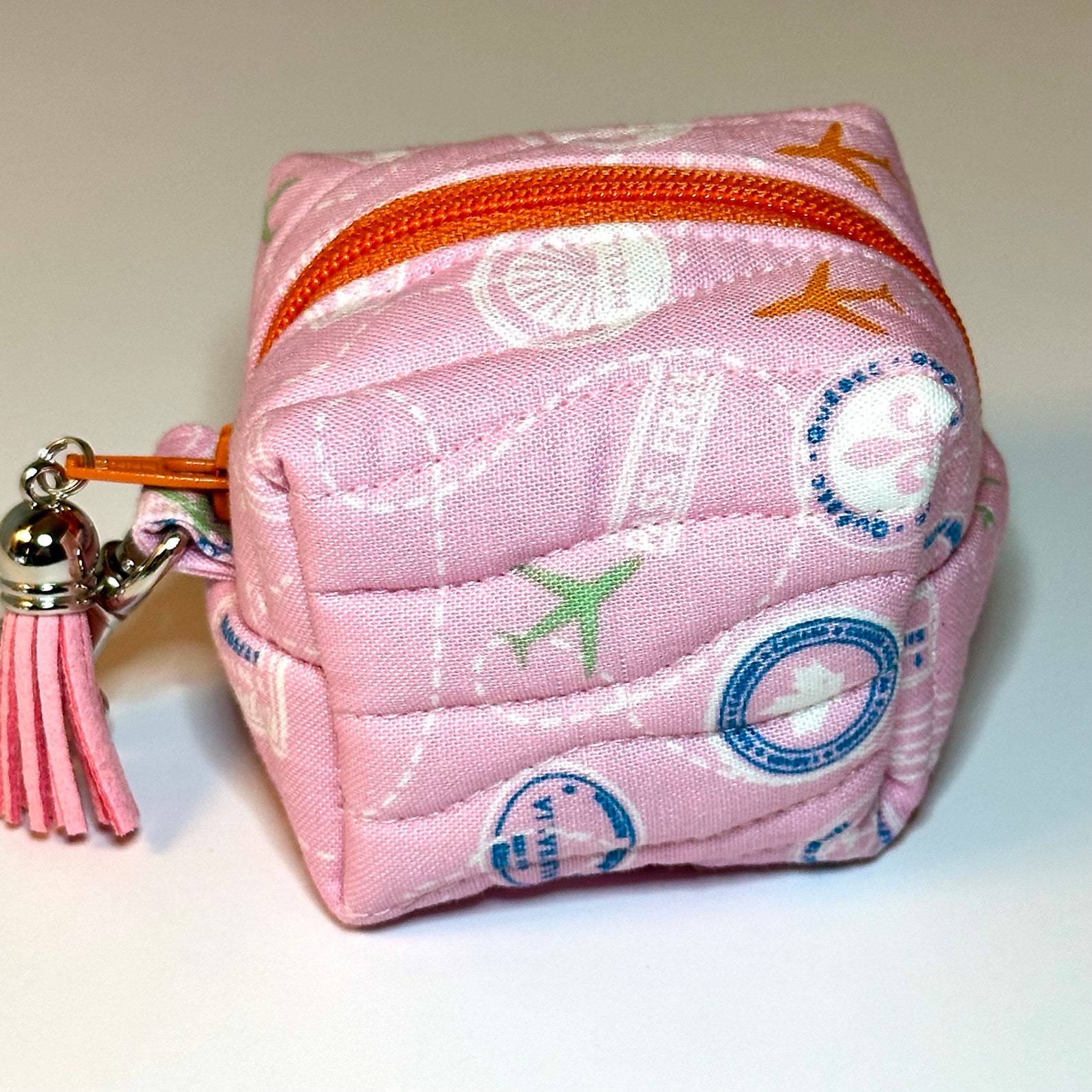 Travel Tiny Box Pouch / Mini Box Pouch / Quilted Pouch - Etsy