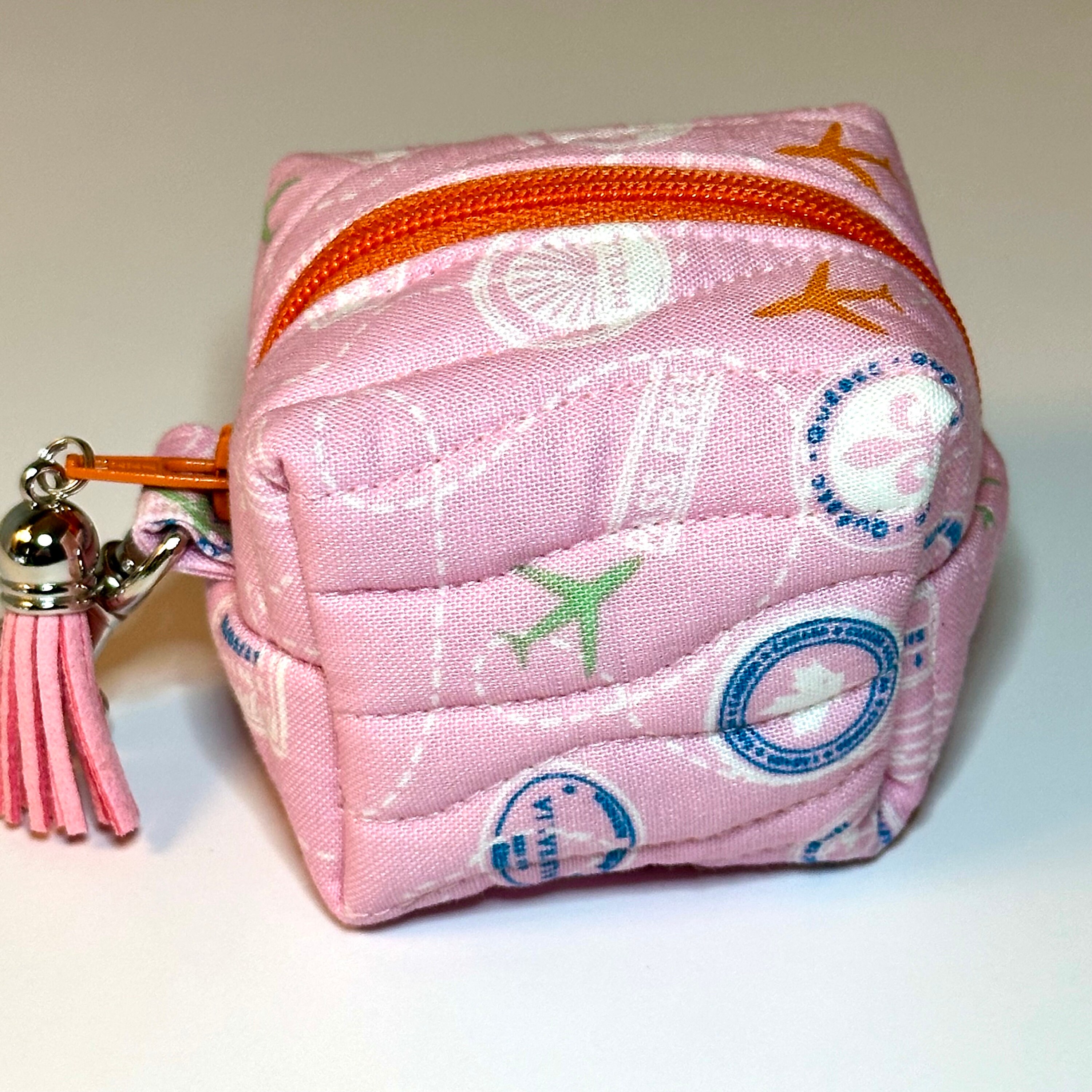 Travel Tiny Box Pouch / Mini Box Pouch / Quilted Pouch - Etsy