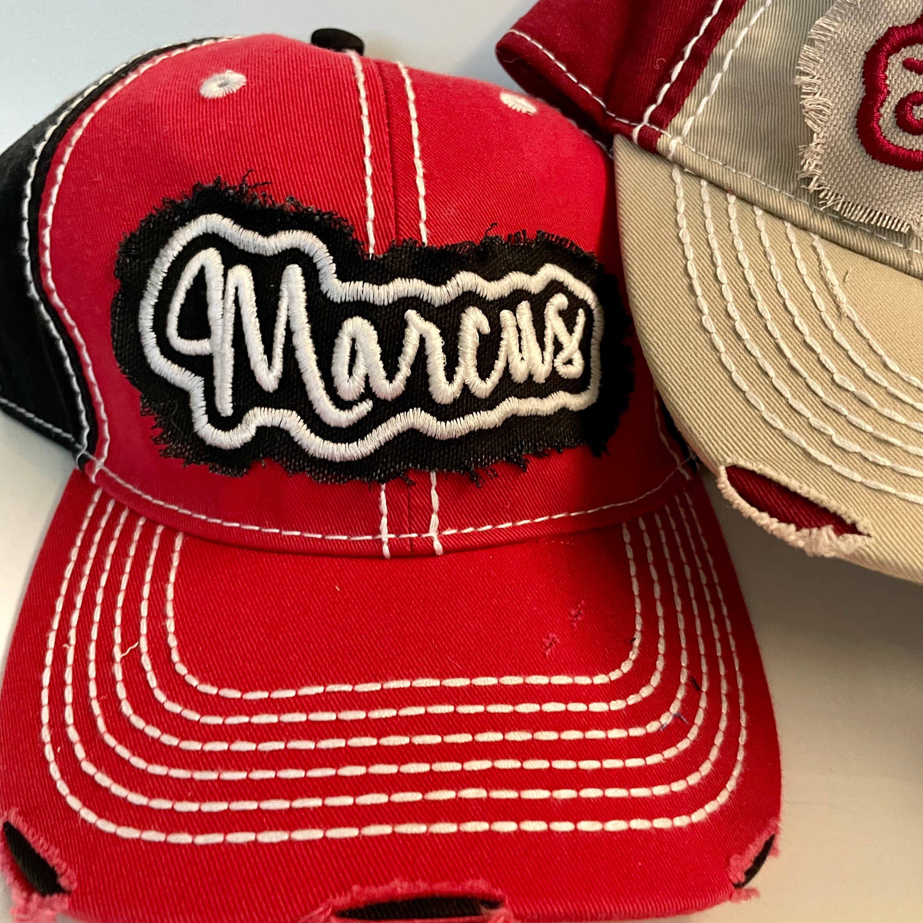 School Spirit Raggy Hat / High School Baseball Hat / Lewisville ...