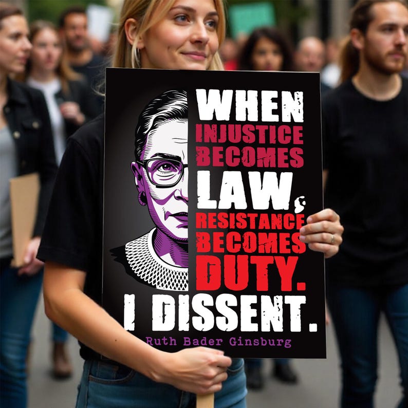 When Injustice Becomes Law Protest Sign, Social Justice Activism ...