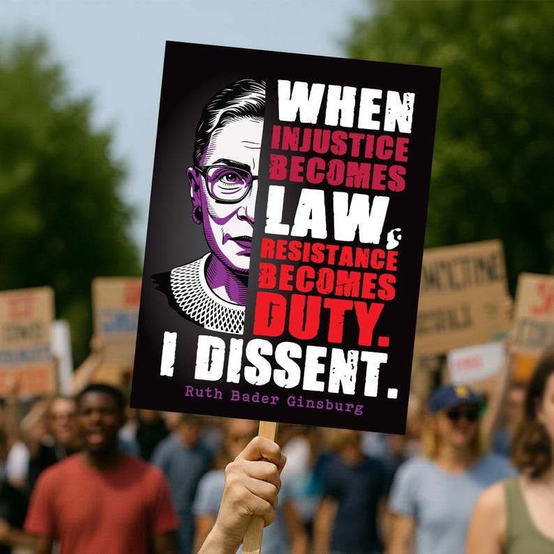 When Injustice Becomes Law Protest Sign, Social Justice Activism ...