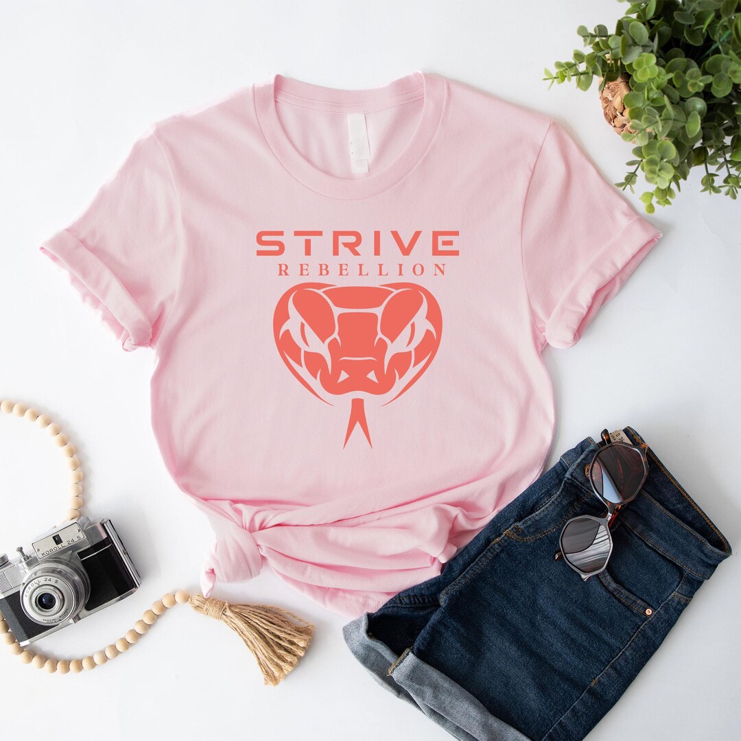 Cobra Snake Graphic T-shirt: Strive Rebellion Powerwear - Etsy