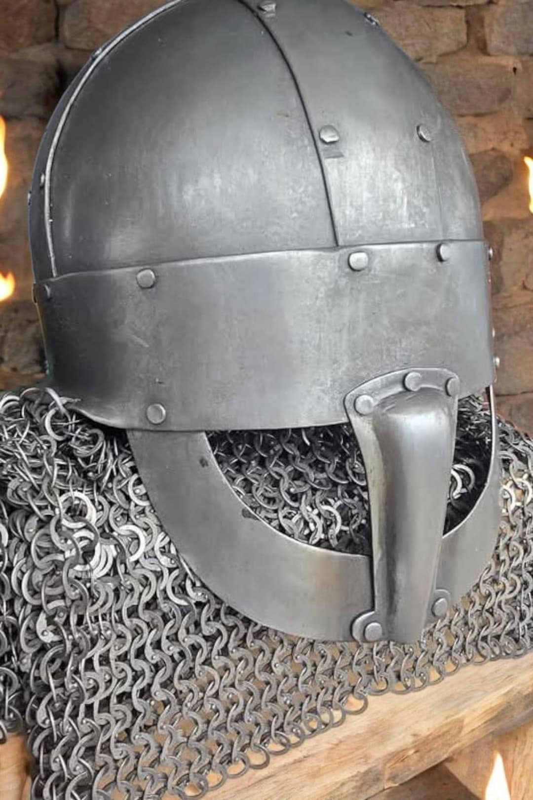 Yarm Helmet, Saxon Helmet, Viking Helmet for Medieval Reenactment - Etsy