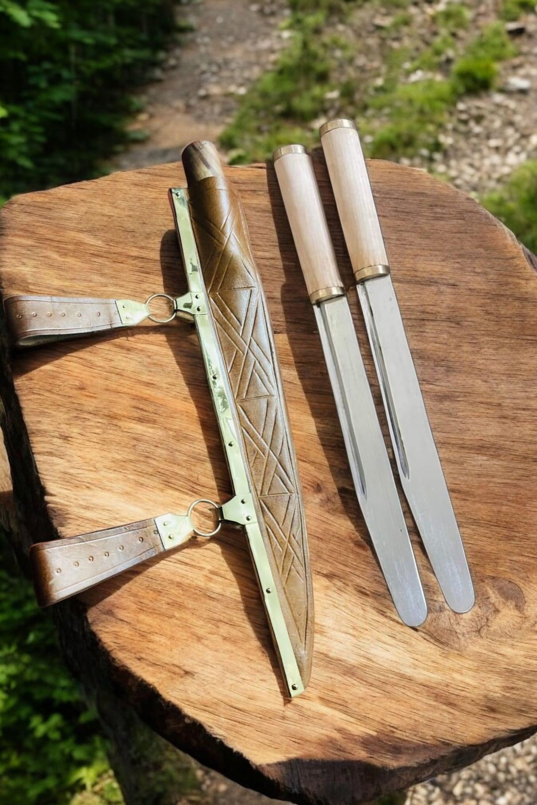 Viking Seax, Saxon Seax for Viking Reenactment, Medieval Scramseax and ...