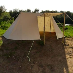 Saxon Gateld Tent, Medieval Tent for Reenactment - Etsy