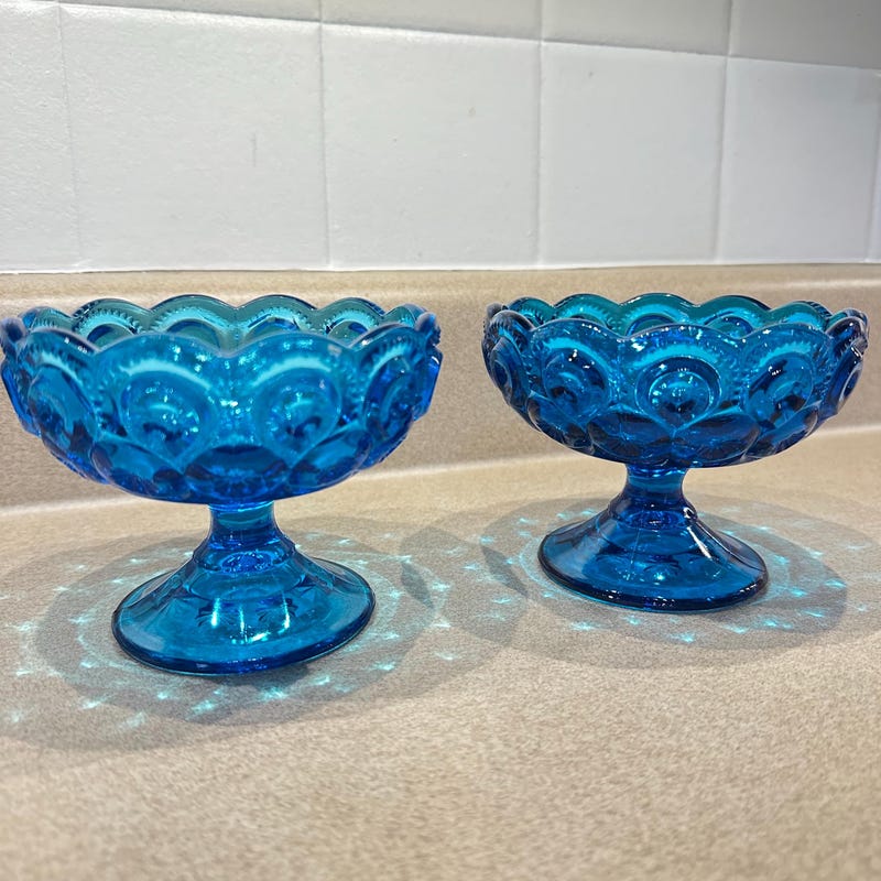 Le Smith Glass Bowls - Etsy